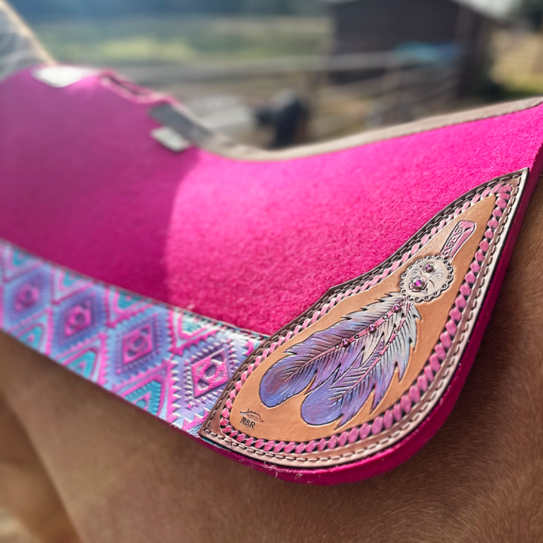 The Aztec Plumas - Limited Edition 5 Star Pad | 5 Star Equine